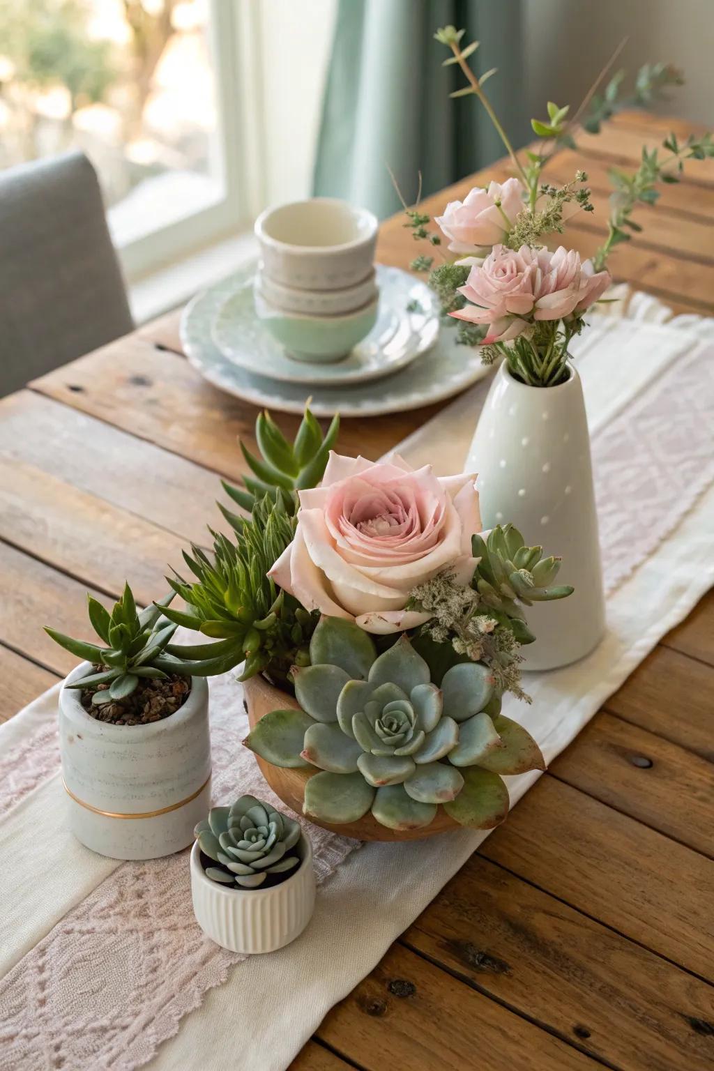 17+ Simple Rose Centerpiece Ideas for Your Home - Vervilla