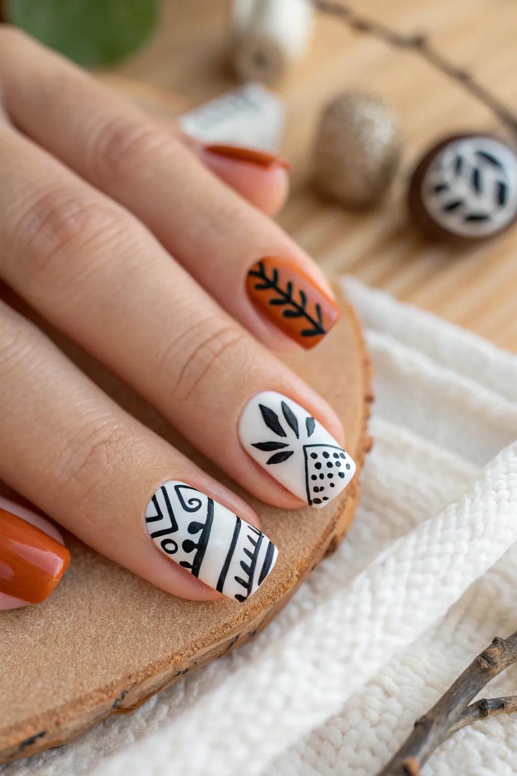 10+ Chic Summer Orange Nail Designs Ideas - Vervilla